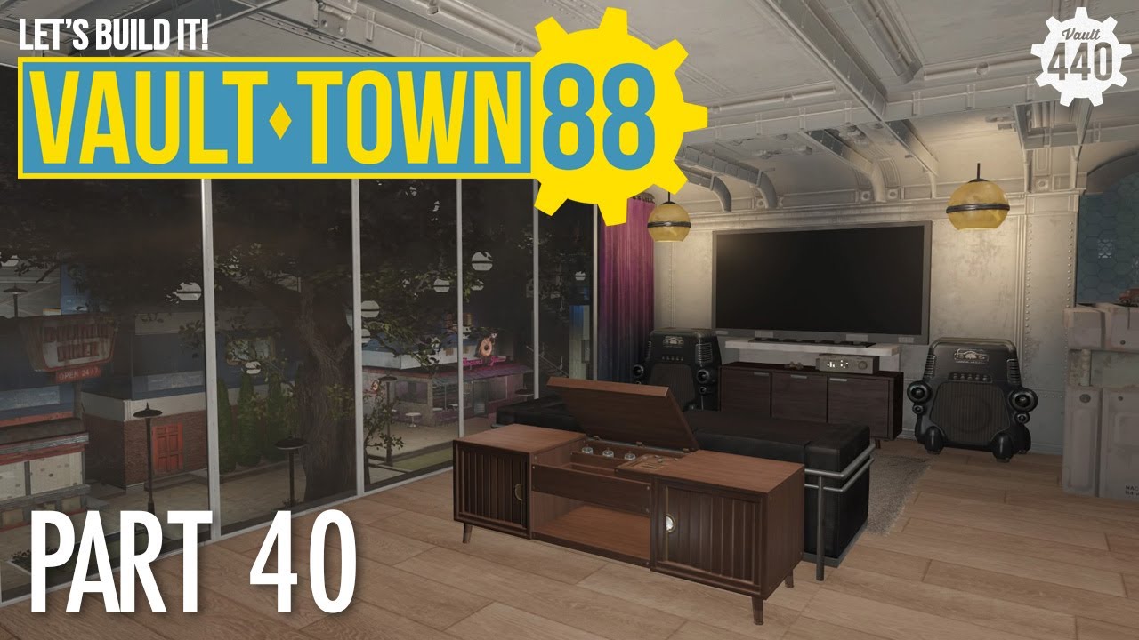 LETS BUILD IT! - Vault Town 88 - part 40 - (Fallout 4/PS4/MODS) - YouTube