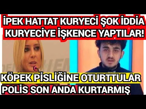 Kuryeciye işkence! Beni köpek dışkısına oturtmaya çalıştı. İpek Hattat hakkında büyük iddiaa