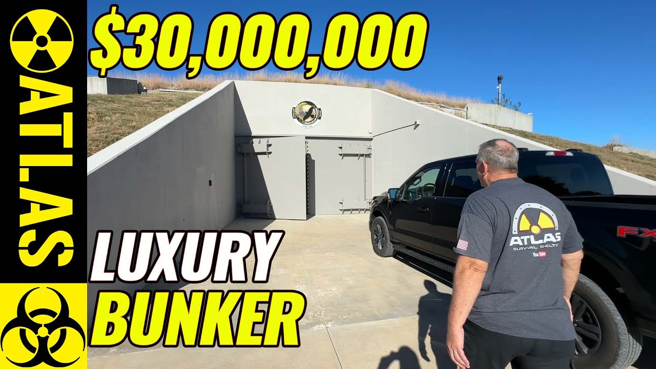 Detailed tour of a 30 MILLION dollar bunker - YouTube