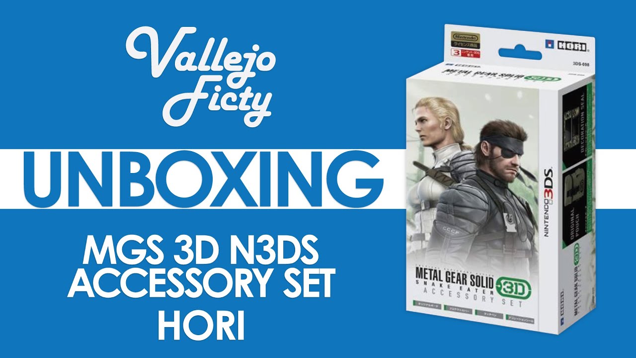 Metal Gear Solid 3DS Accessorios - YouTube