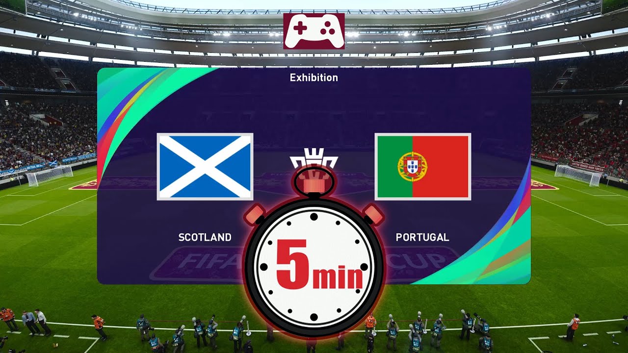 [In 5 minutes] | Scotland V Portugal | 2024-25 National football ...