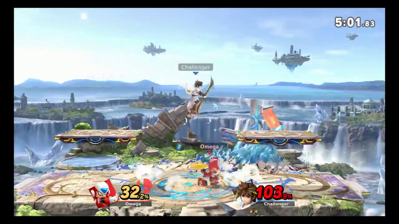 Mii Swordfighter vs Pit - YouTube