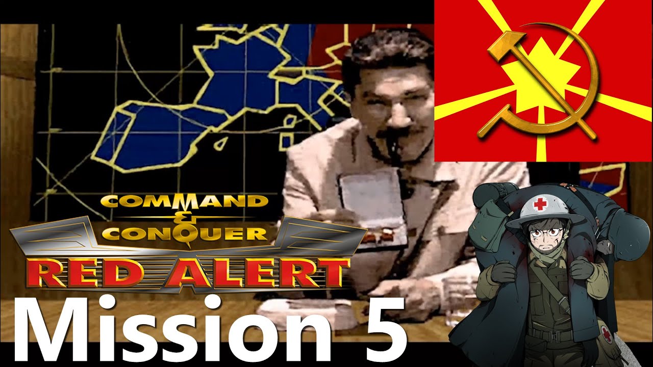 Command & Conquer Remastered: Red Alert 1 - Soviet Mission #5 Distant ...