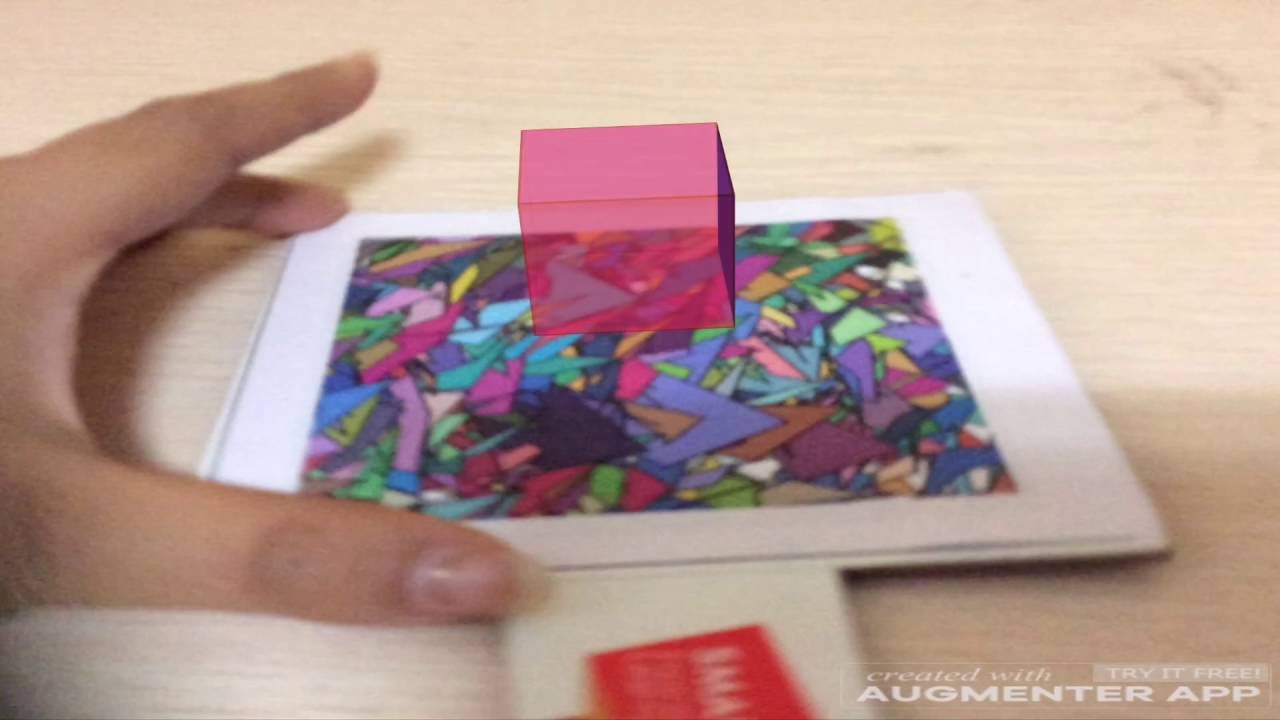 Cube Virtual Reality Demo Video Augmented Reality Demo - YouTube