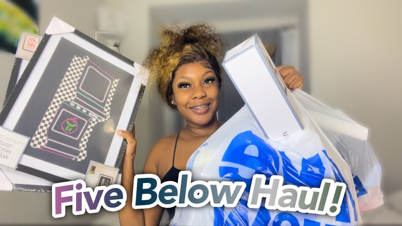FIVE BELOW HAUL! - YouTube
