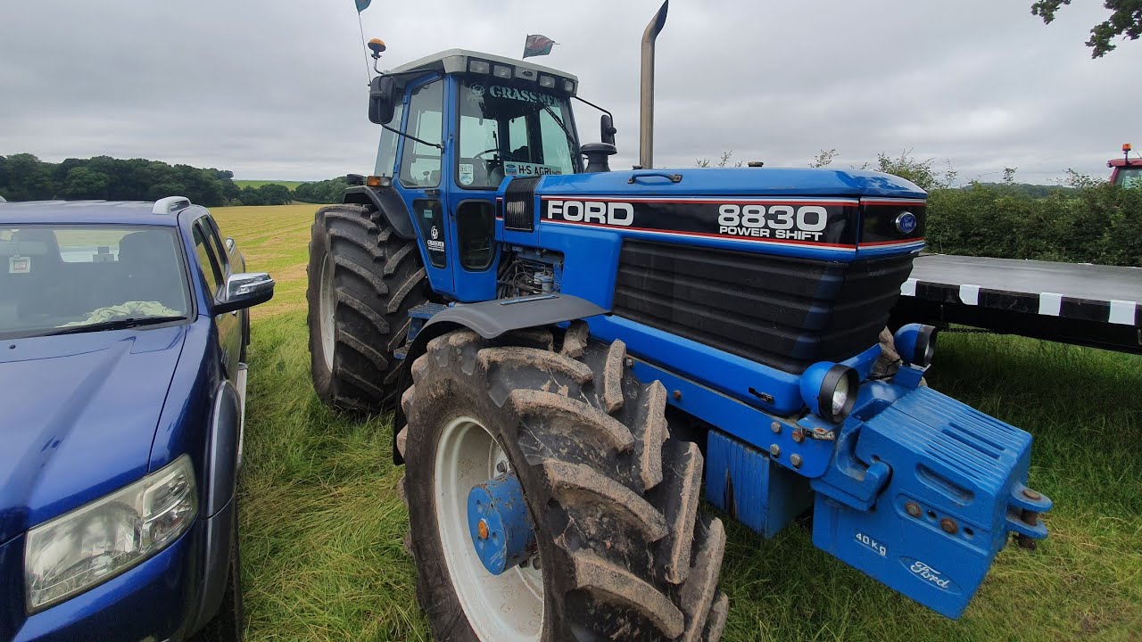 FORD 8830 RUN OUT AND CATCH UP - YouTube