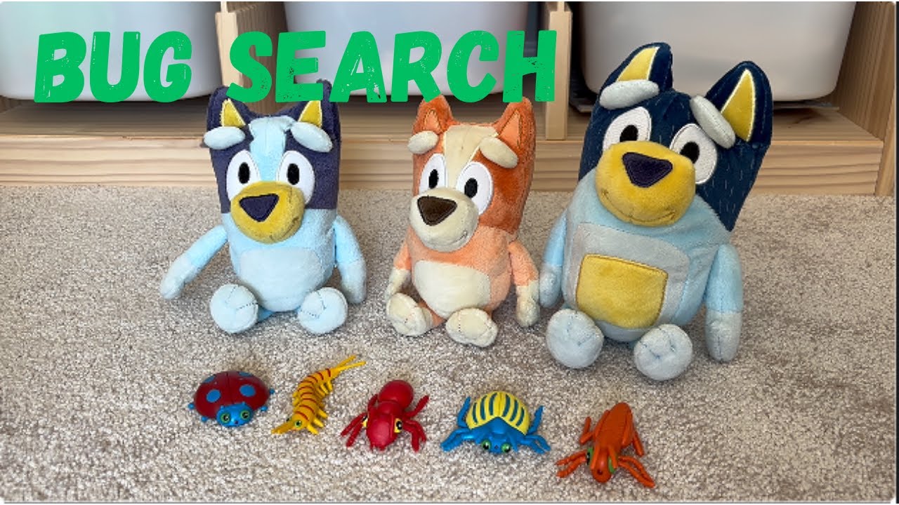 Bluey: Bug Search. A toy learning video for kids. - YouTube