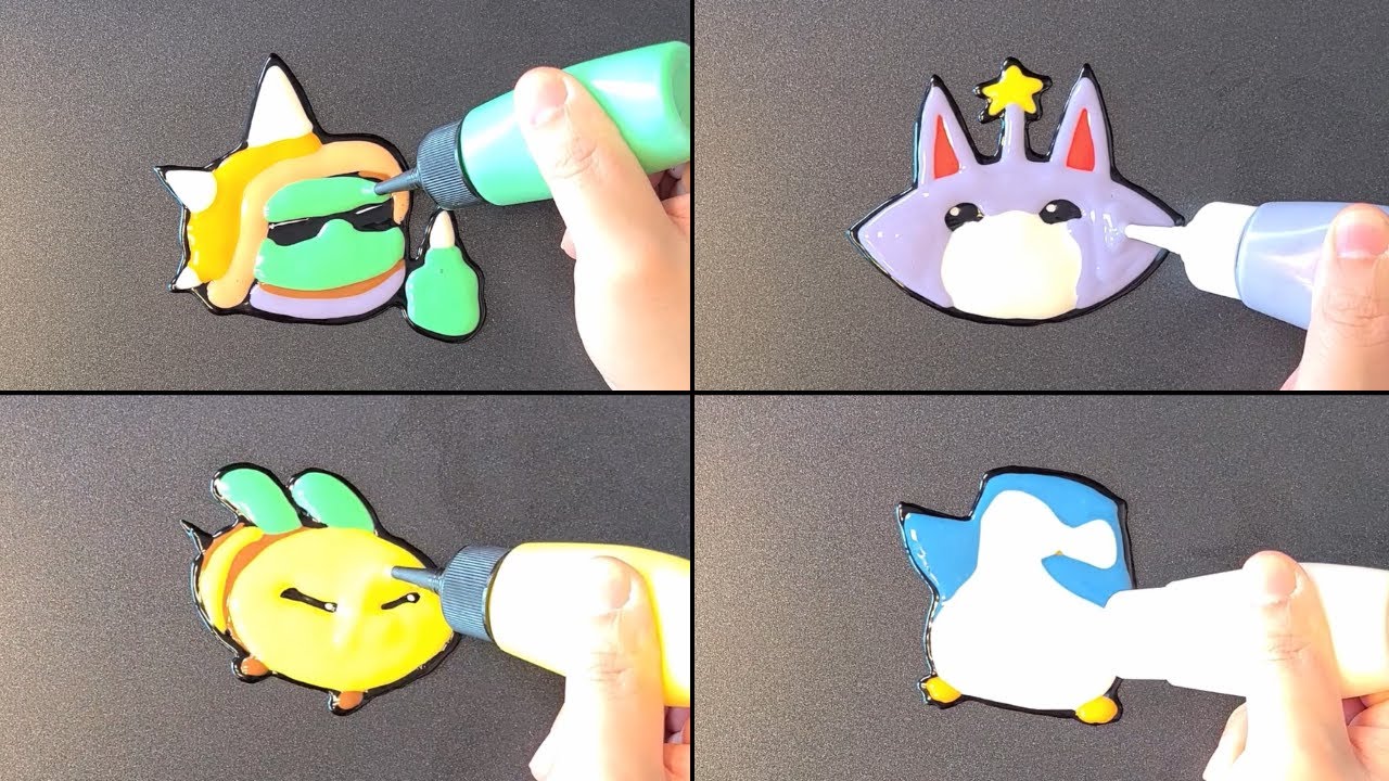 League of Legends Emotes Pancake Art - Rammus Good, Cat Happy, Bee ...