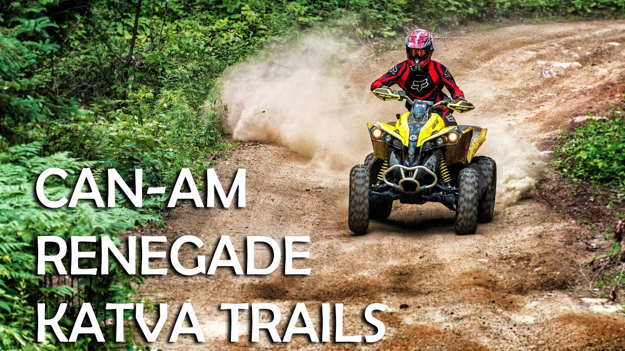 Trail Riding Can Am Renegade Day 2 KATVA ATV - YouTube