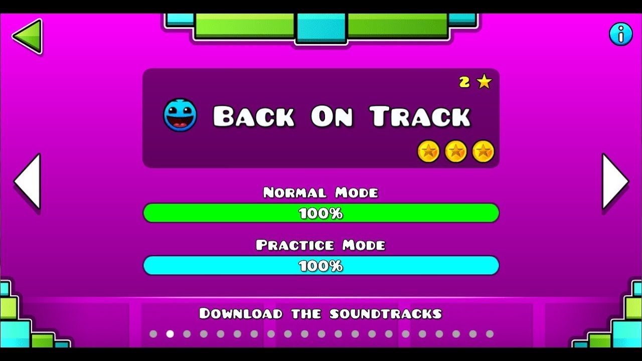 BACK ON TRACK FULL LEVEL - YouTube