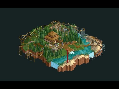 Open RCT 2 - Tiny Park 4 Time-lapse - YouTube