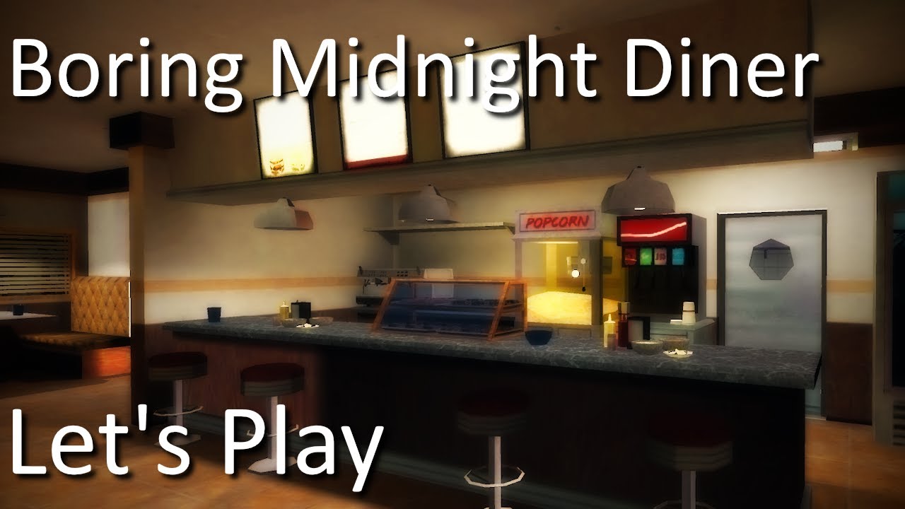 Boring Midnight Diner | Horror Game Let's Play - YouTube