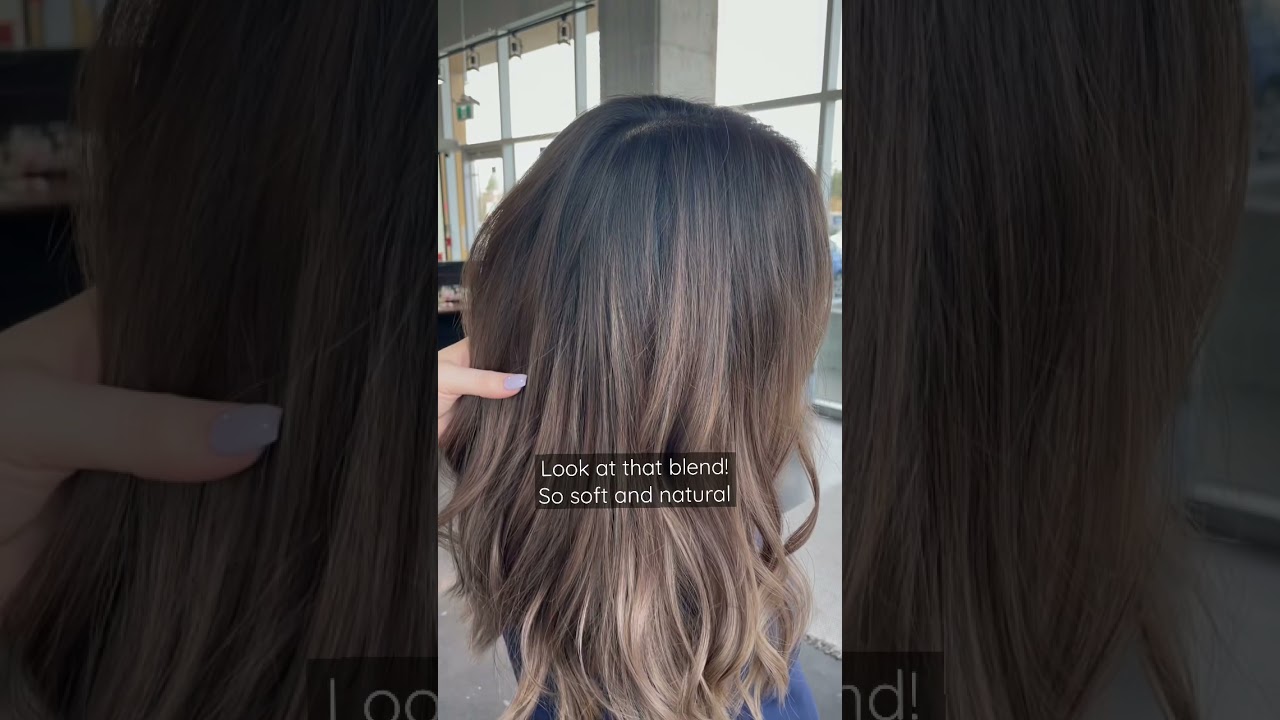 Root Smudge Formula for naturally dark hair (level 3-4) - YouTube