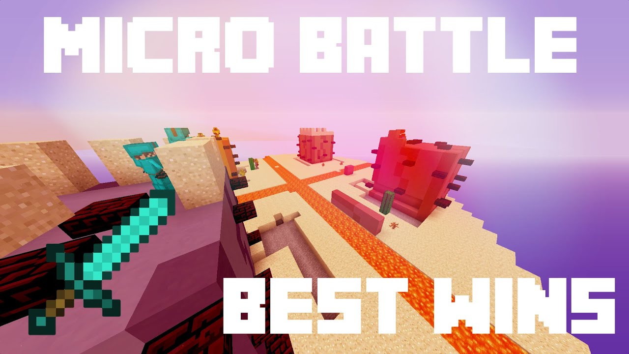 Mineplex Micro Battle EPIC WINS & CLIPS! (bertik, olik400) - YouTube
