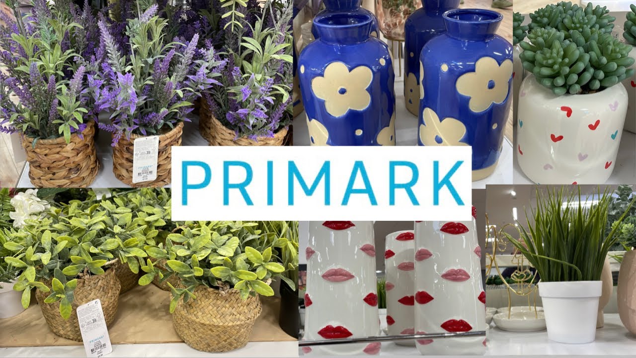 Primark Home decor new collection - April 2023 / Primark Home New plant ...