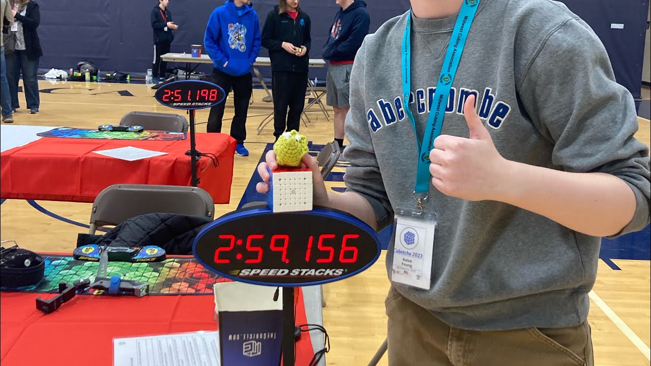 My First Official 7x7 Solves - YouTube