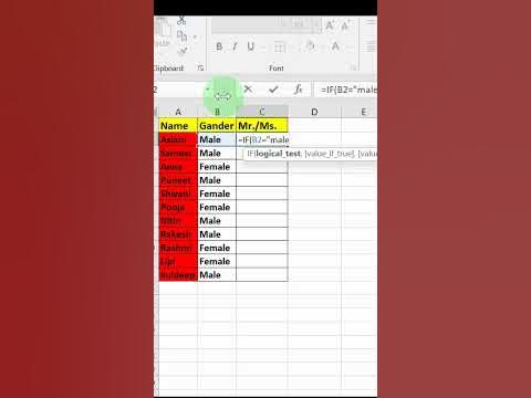 If formula in excel | if formula in excel with multiple conditions |excel if formula #excel # ...
