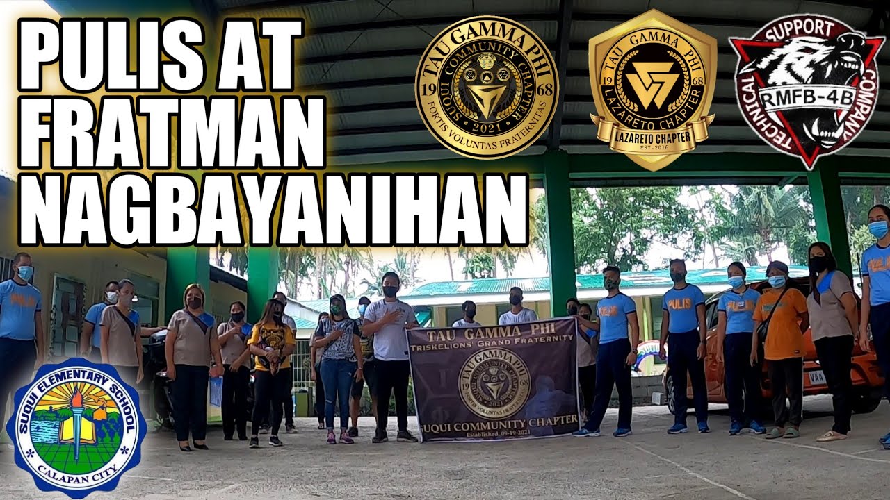 TAU GAMMA PHI BAYANIHAN PARA SA PAARALAN "BRIGADA ESKWELA 2021" WITH ...