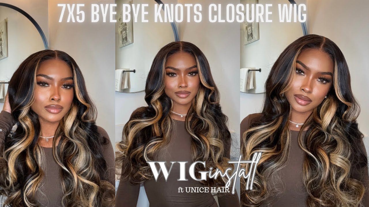 UNice Hair🔥 Flawless! Perfect Butterscotch Highlights Brown! Easy ...