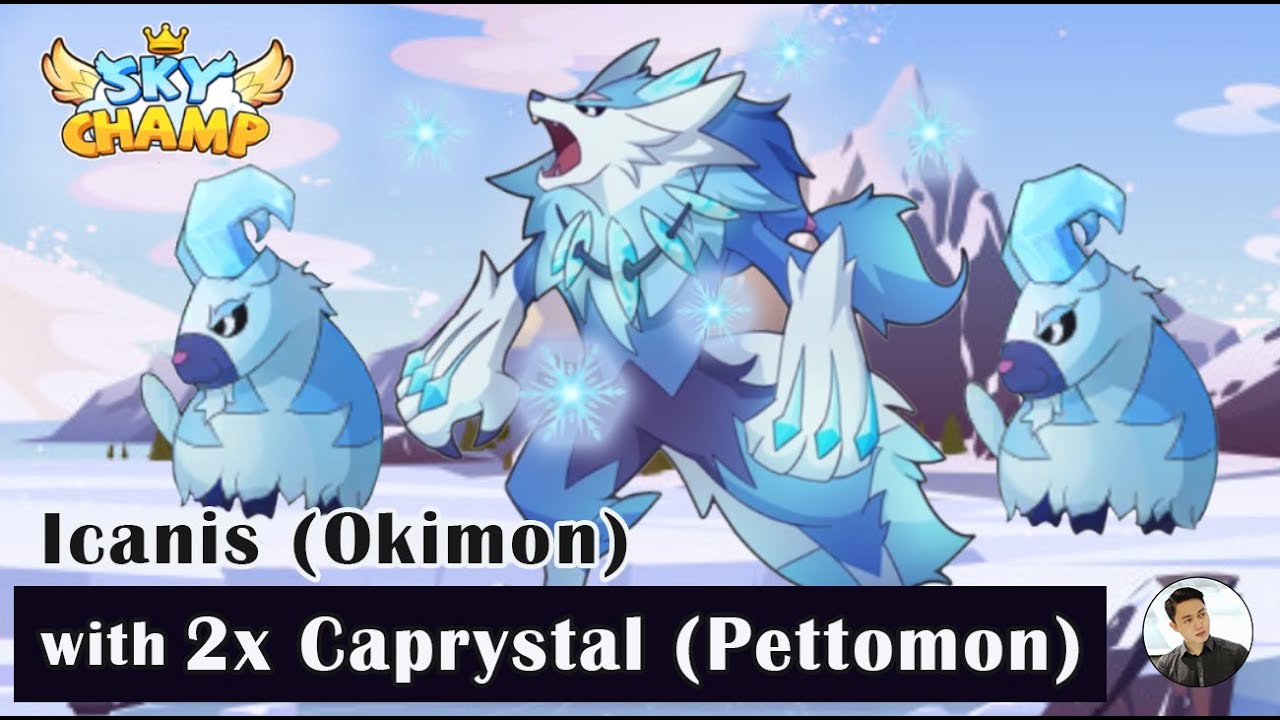 Sky Champ: Icanis (Okimon) Ultimate Form with Striking Caprystal ...