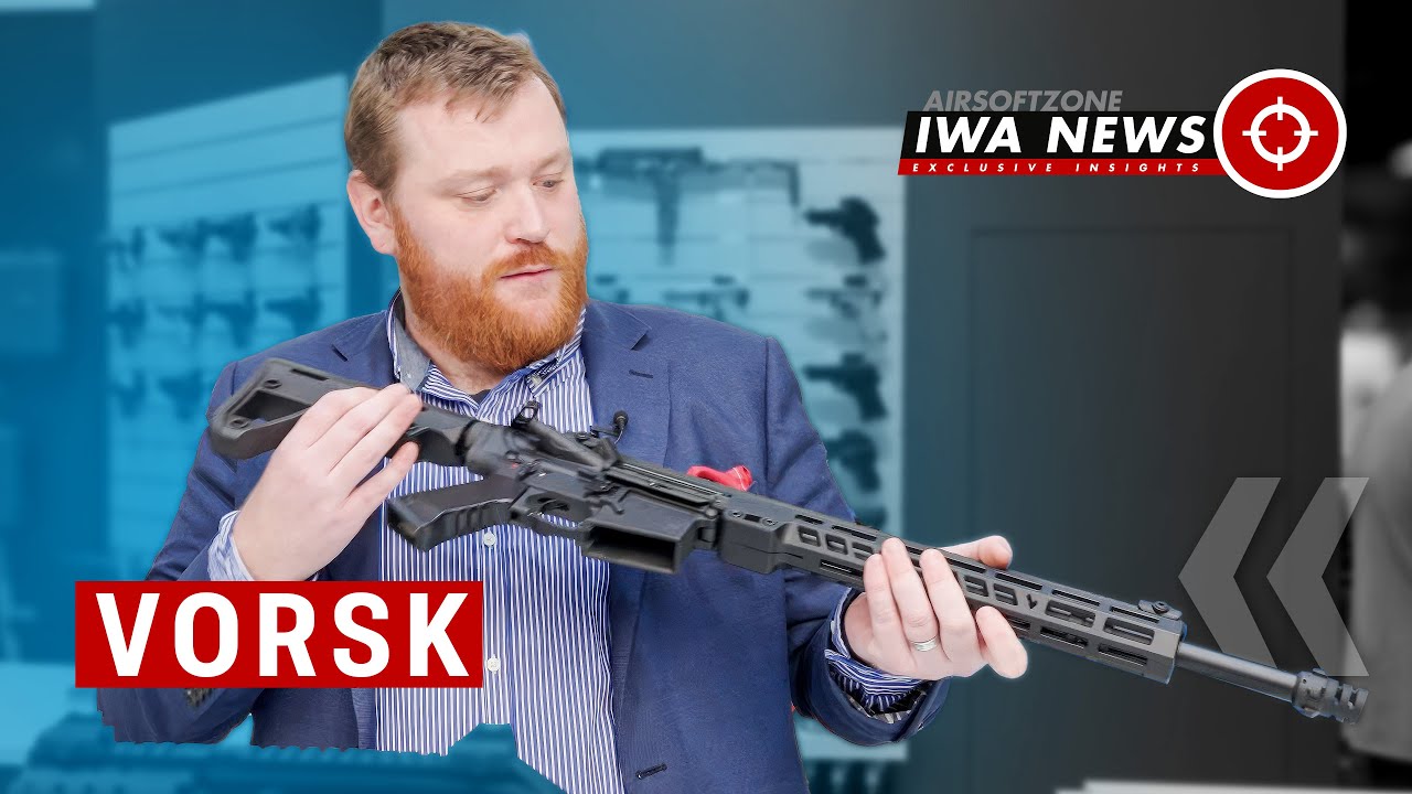 VMAR PROTOTYPE 😎 | NEW VMP-2 VARIANTS | VORSK IWA 2025 AIRSOFT NEWS ...