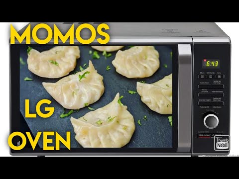 Momos recipe in microwave oven using LG convection microwave oven / veg ...