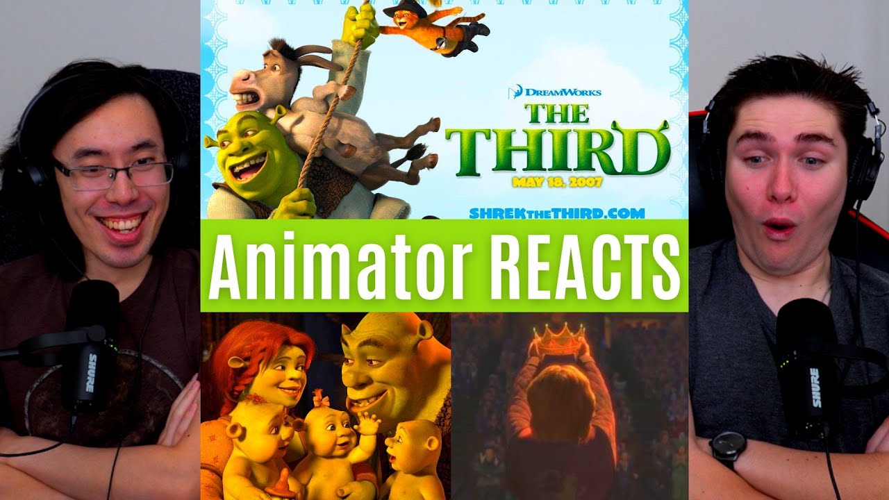 REACTING to *Shrek 3: Shrek the Third* STILL FUN!! (First Time Watching) Animator Reacts - YouTube