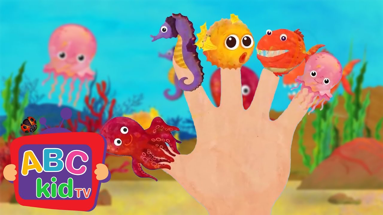 Finger Family (Sea Animals Version) | ABC Kid TV Nursery Rhymes & Kids ...