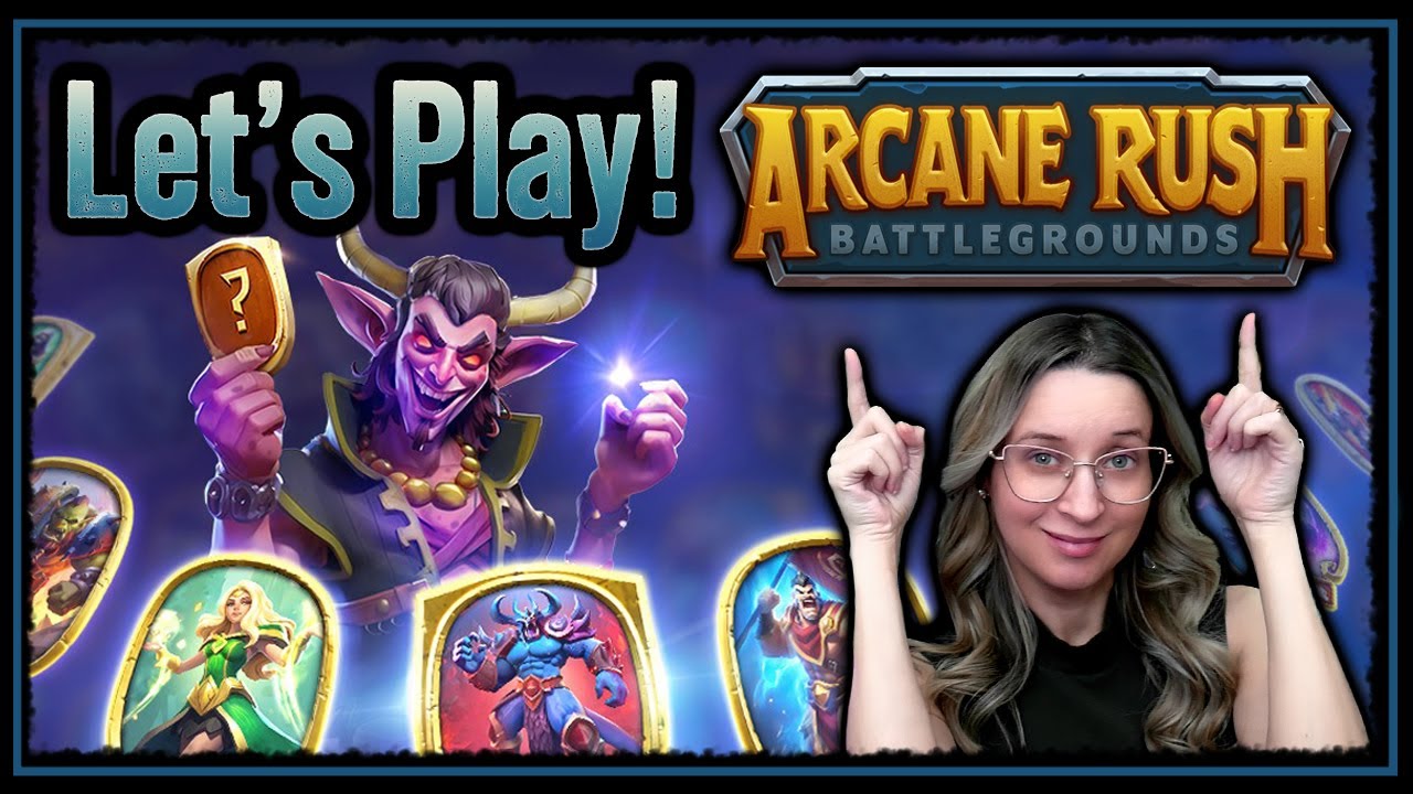 Suzi Plays ARCANE RUSH: BATTLEGROUNDS - Series Intro & Impressions ⚔️ ARCANE RUSH: Battlegrounds ...
