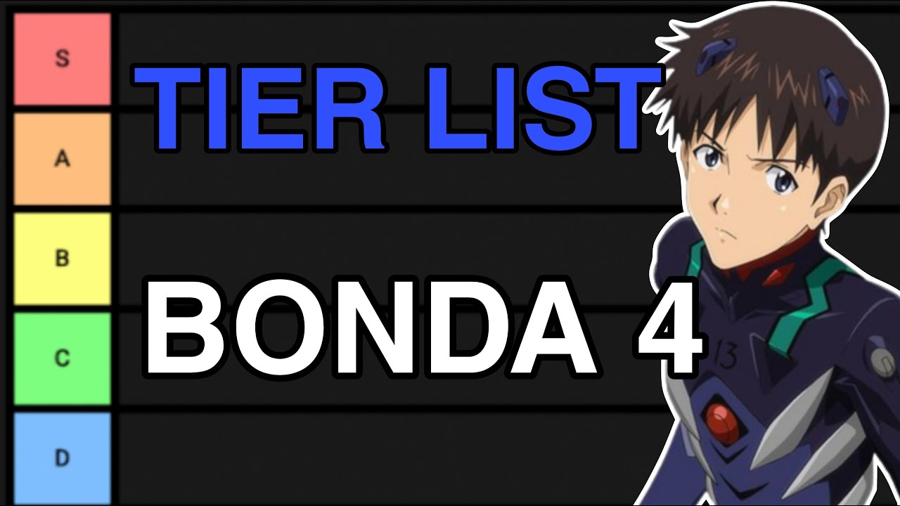 TIER LIST DO BONDA 4 - YouTube