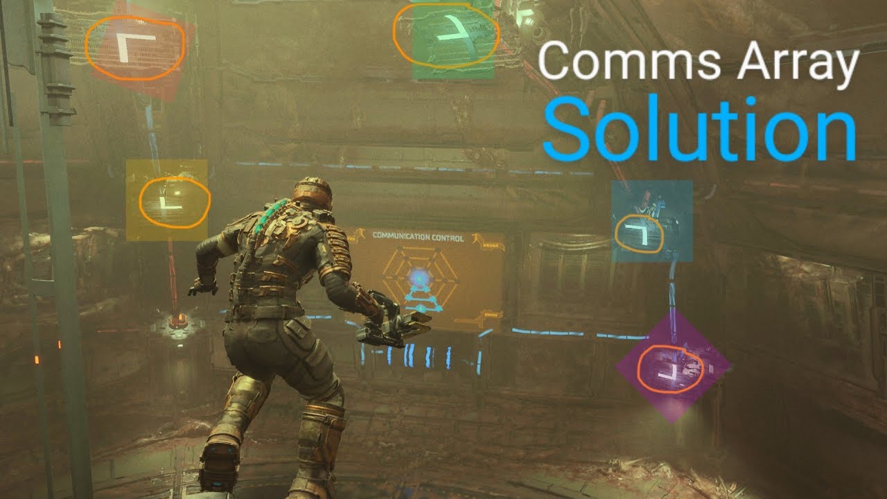 Dead Space Remake - How to Fix the Comms Array (Chapter 8 Puzzle) - YouTube