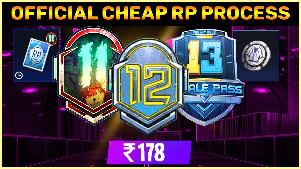 Finally Official Way To Buy BGMI Royal Pass In Just 178Rs || No App ...