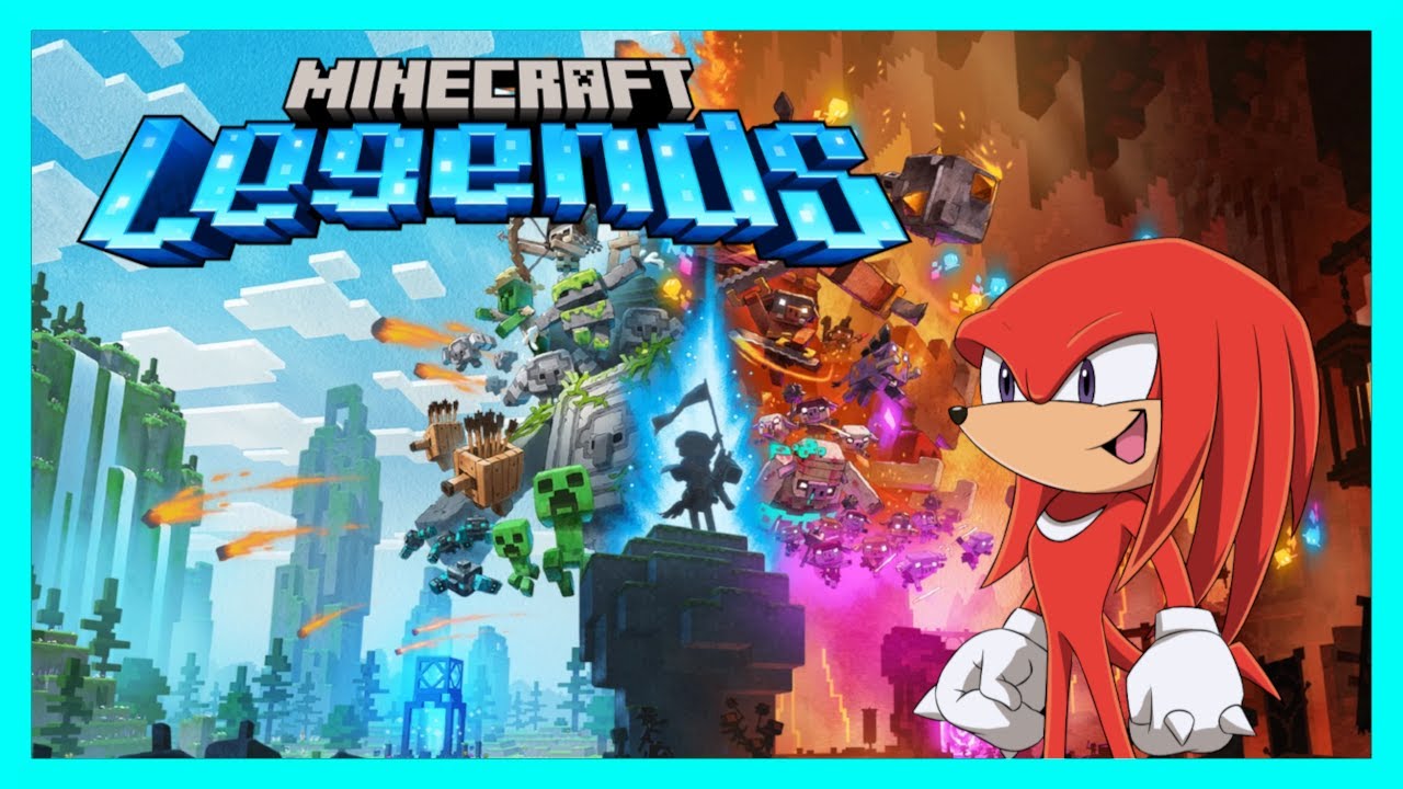 Knuckles plays Minecraft Legends! - YouTube