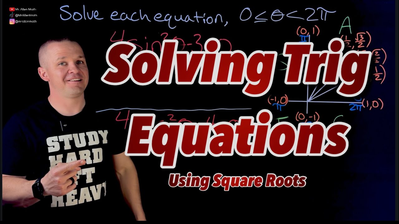 Trig Equations Made Simple for Everyone! - YouTube