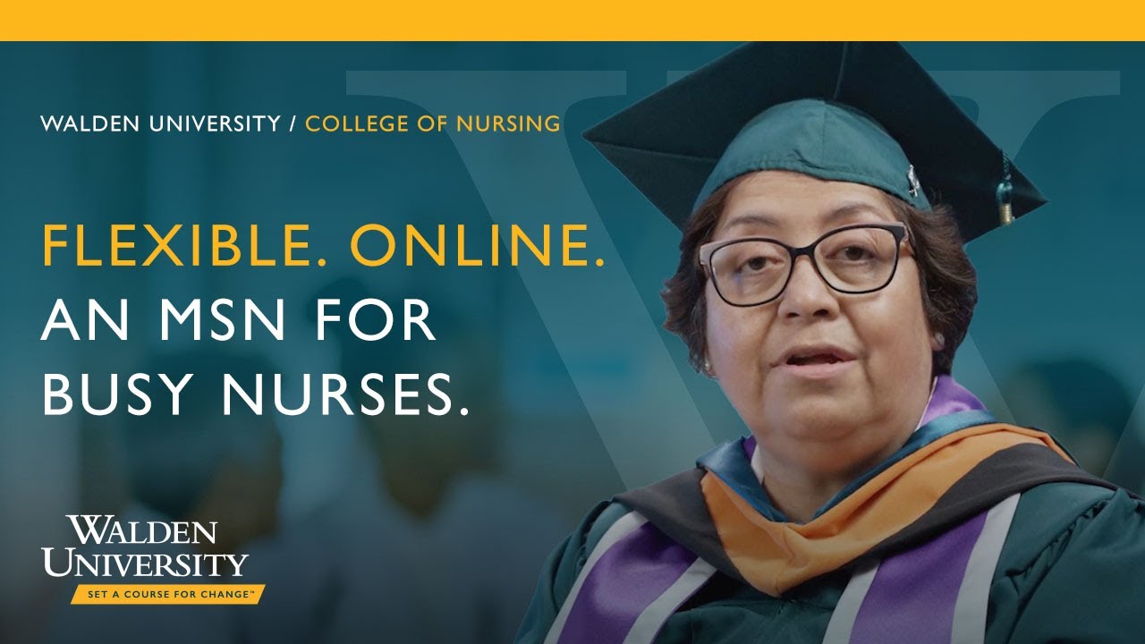 Online MSN Degree | Balance Work and Your Degree | Walden University ...