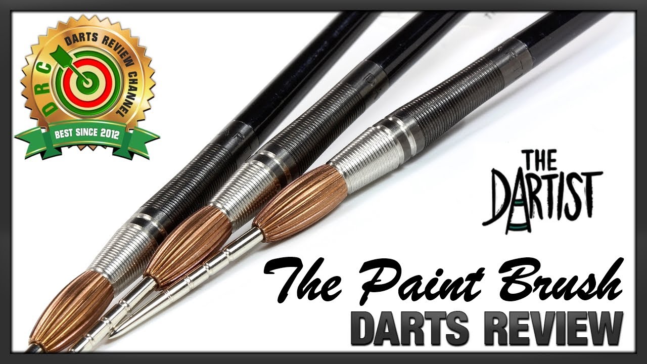 The Dartist The Paint Brush Darts Review - YouTube