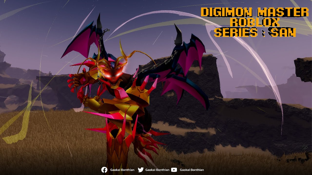 ROBLOX 】【 DIGIMON MASTER 】【 SERIES : SAN】#1 ปลดเบลเฟมอน เรจโหมด X - YouTube