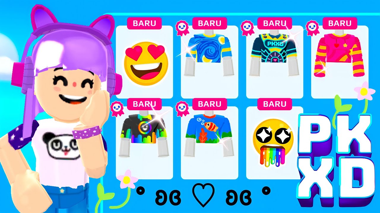 5 IDE OUTFIT DARI KAOS TERBARU DI PK XD! - YouTube