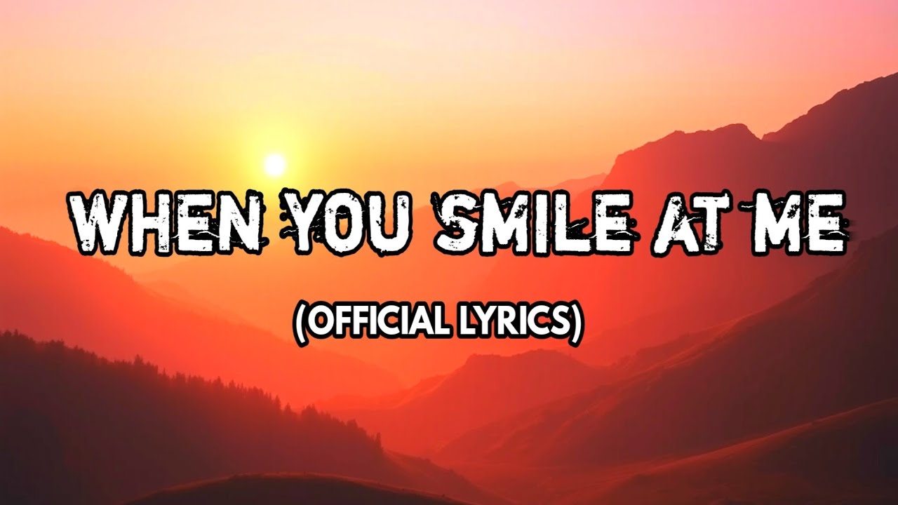 When You Smile at Me – A Song About Love in Every Glance - YouTube