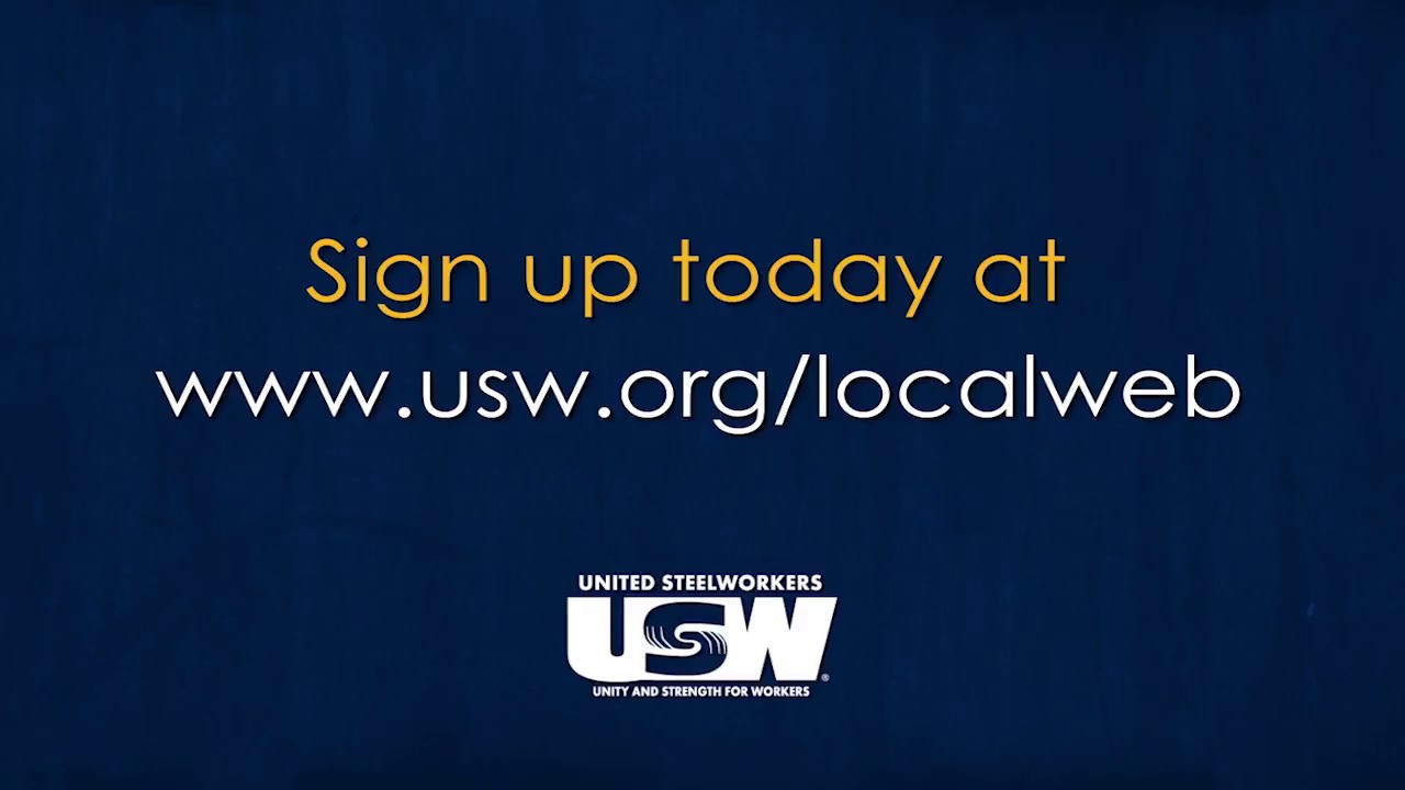 UnionHall: Website Building for USW Local Unions! - YouTube