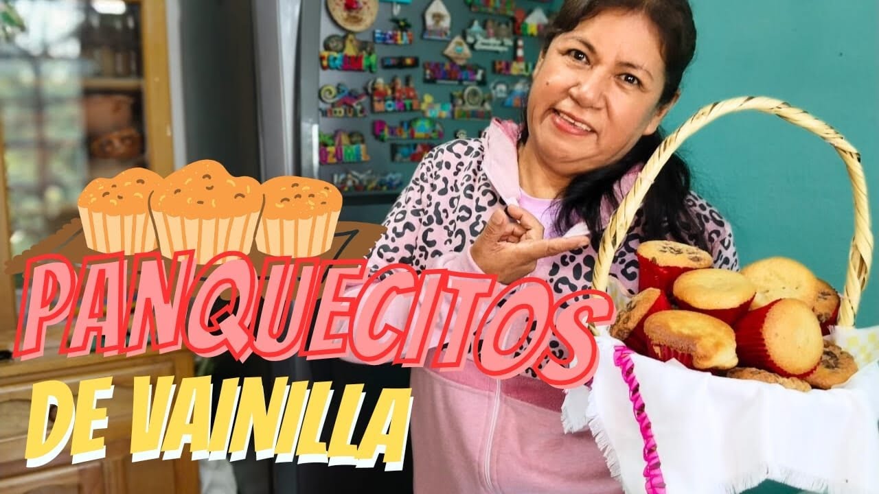 Panquecitos de vainilla: un delicioso postre para chopear - YouTube