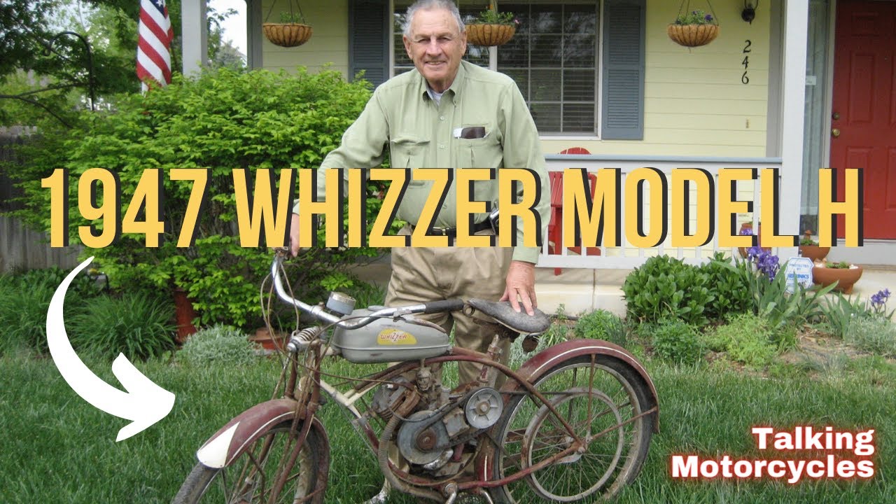 A Man, His Son, and a 1947 Whizzer Model H - YouTube