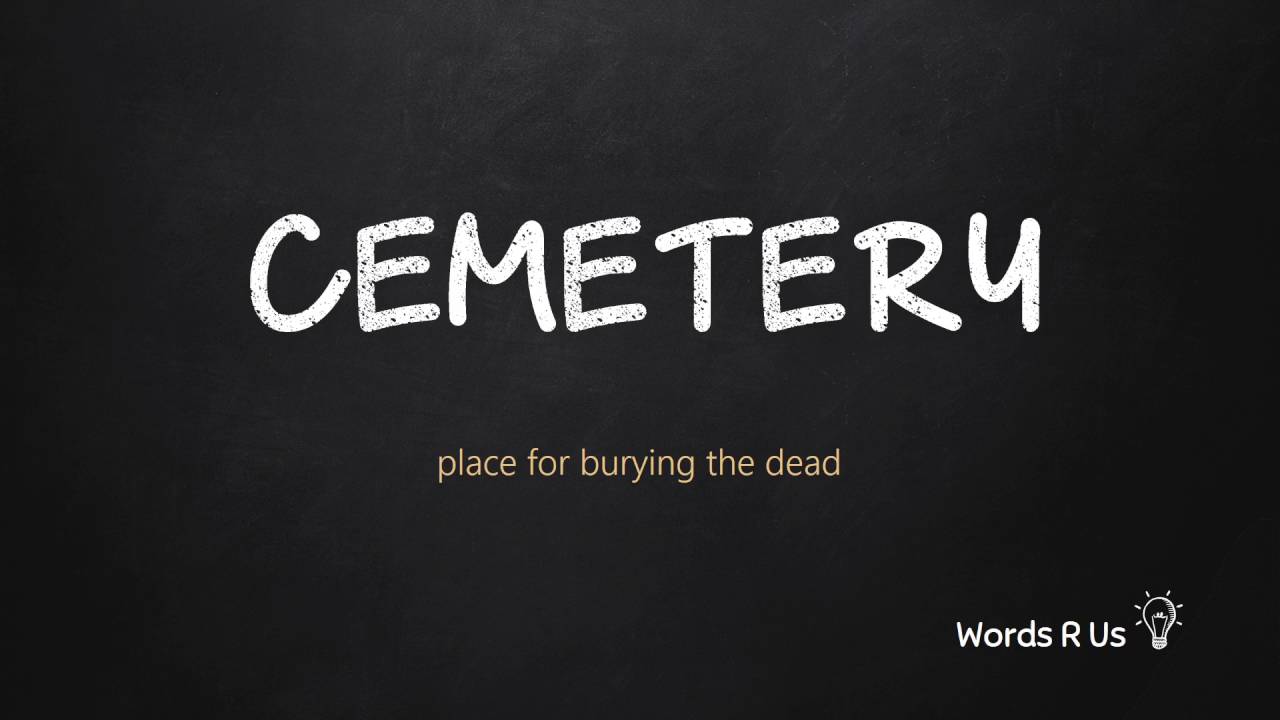 How to Pronounce CEMETERY in American English - YouTube