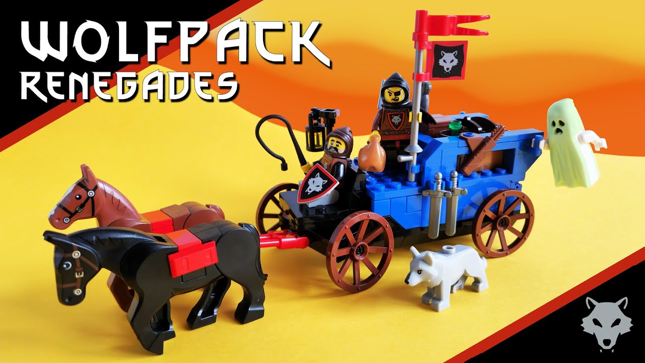 Wolfpack Renegades | Remaster of 6038 | Lego Castle MOC - YouTube