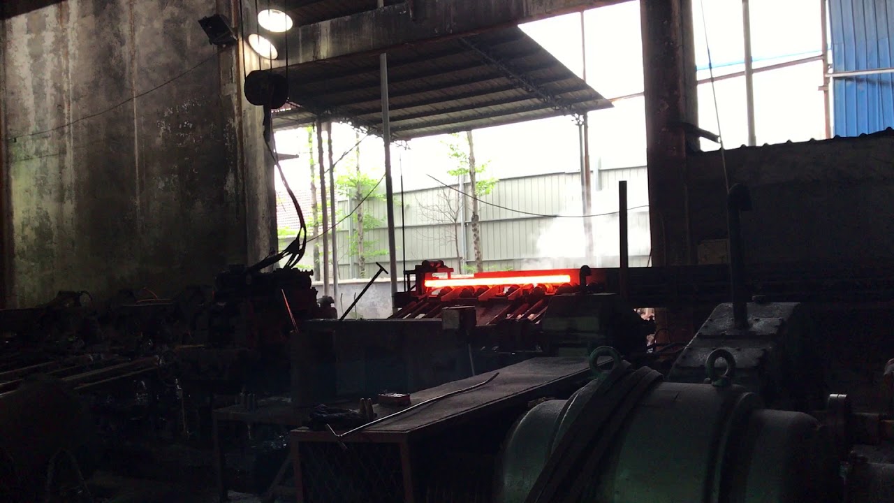 Hot Piercing for Seamless Steel Tube - YouTube