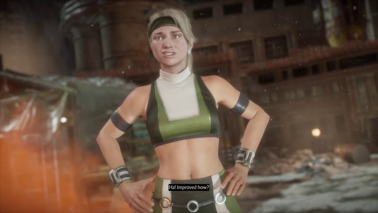 Mortal Kombat 11 Cassie Cage Versus Sonya Youtube
