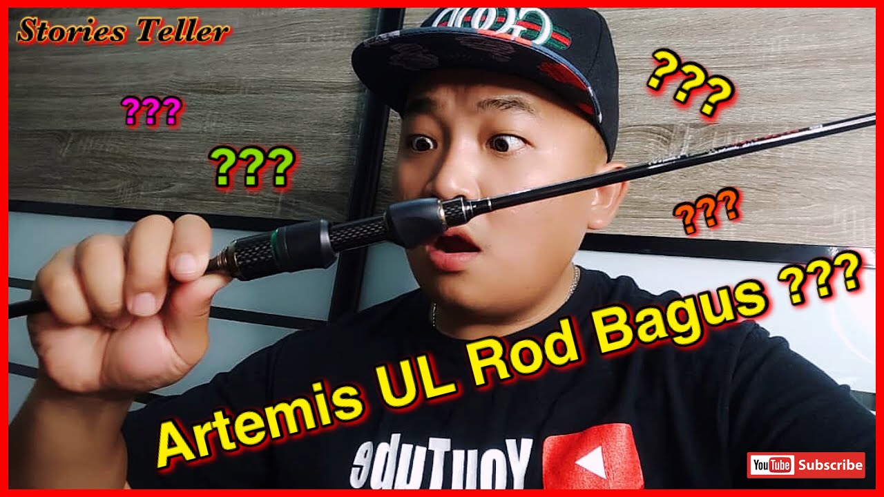 ARTEMIS 1-6lb Ultralight Fishing Rod Review ‼️ - YouTube