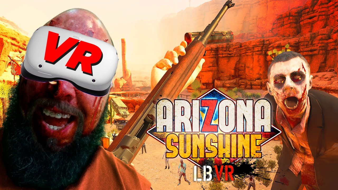 Eliminando Zombies no Deserto do Arizona no Zombie Survival VR ...
