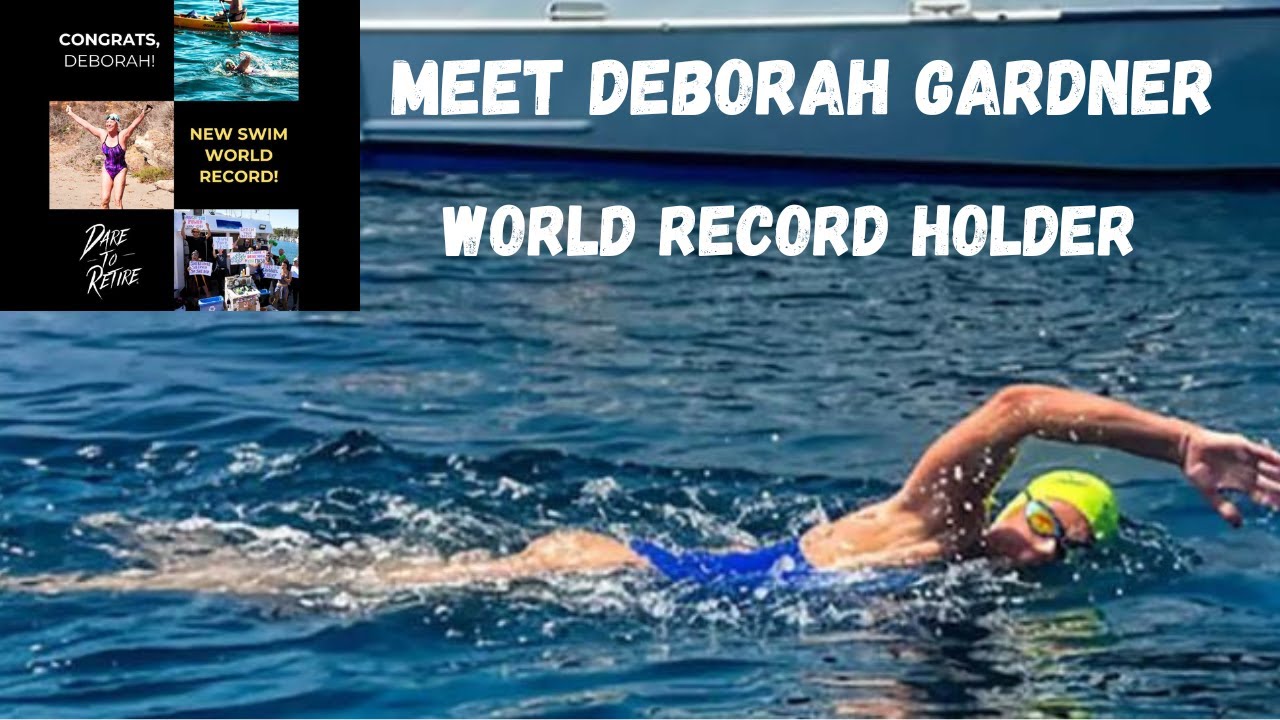 🏊‍♀️ Meet Deborah Gardner — the world record holder for the Catalina ...