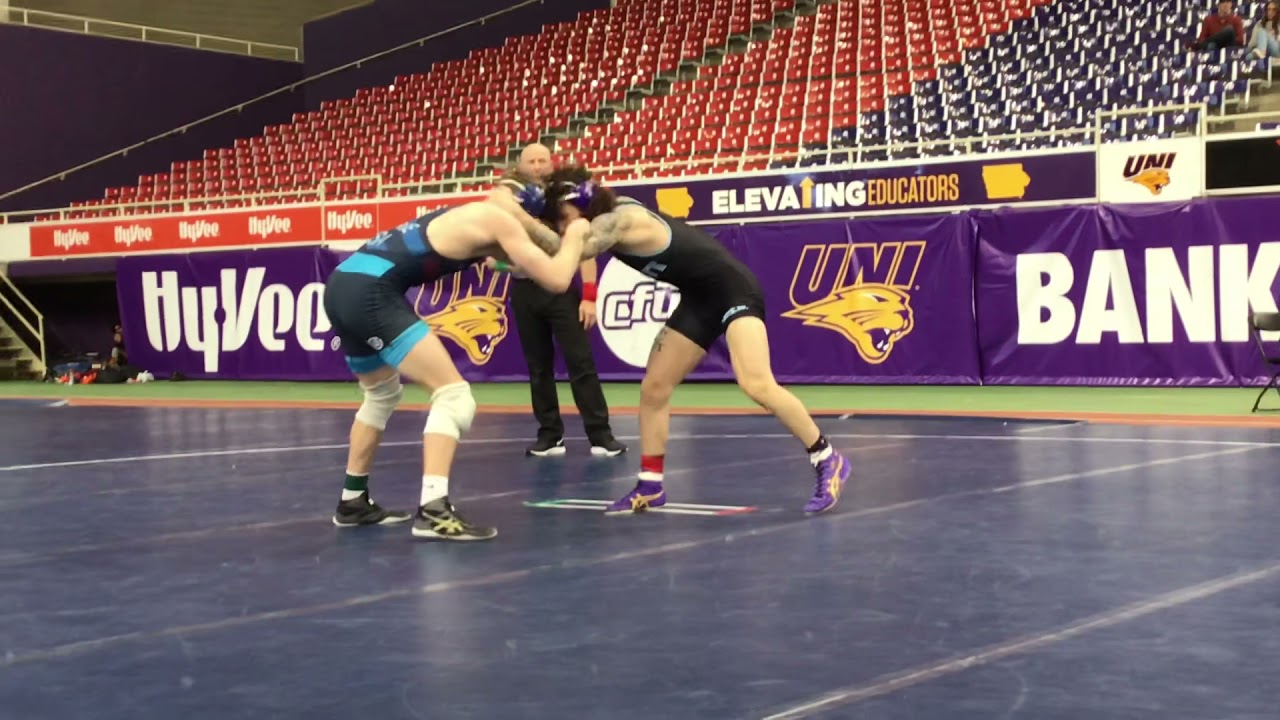 RJ Weston (UNI) vs Cael Swensen (SDSU) - YouTube